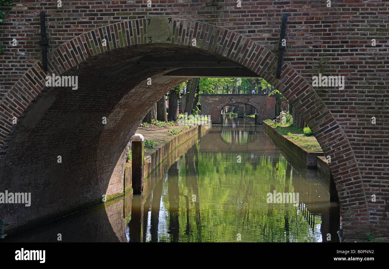 Bridge over canal netherlands utrecht hi-res stock photography and ...