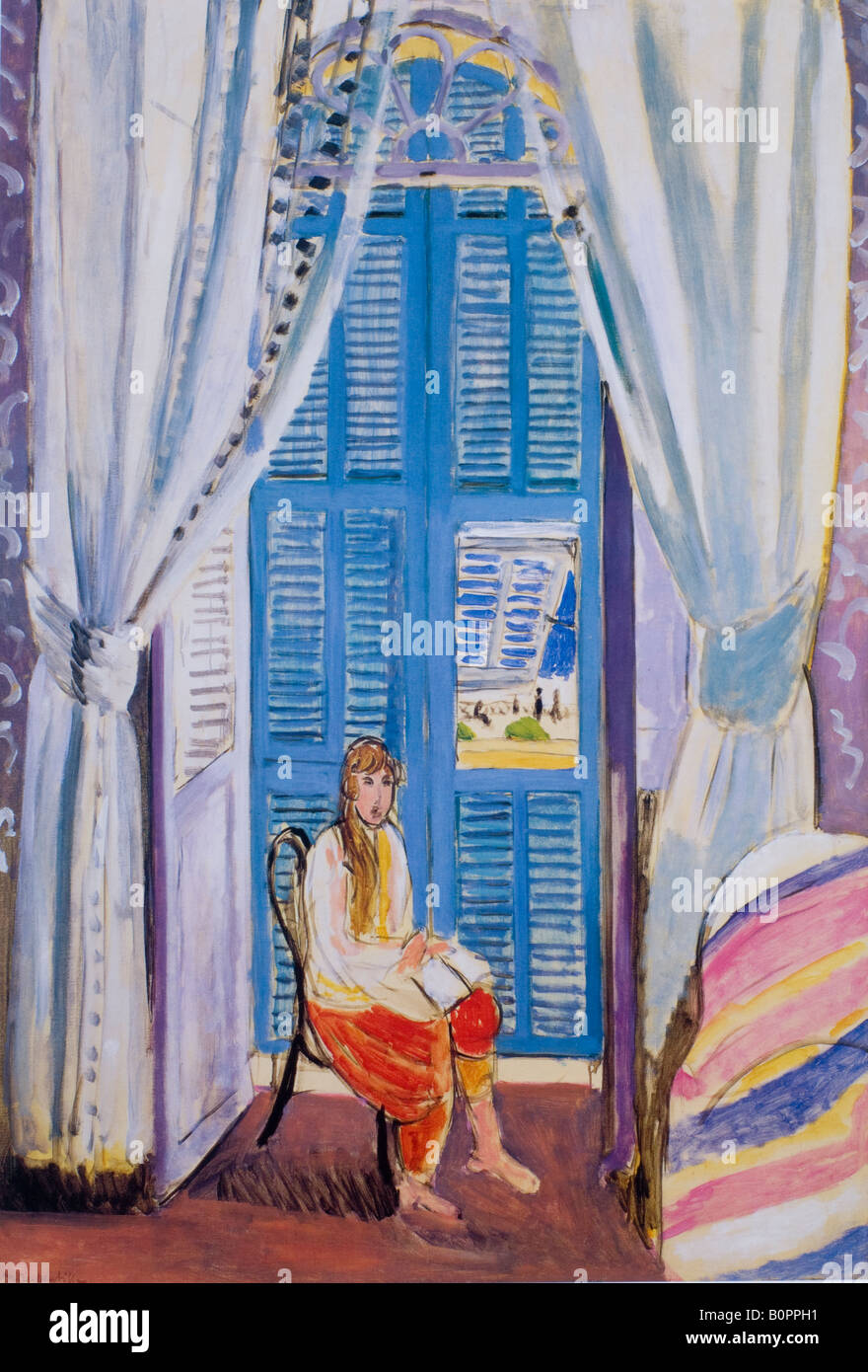 Henri matisse window hi-res stock photography and images - Alamy