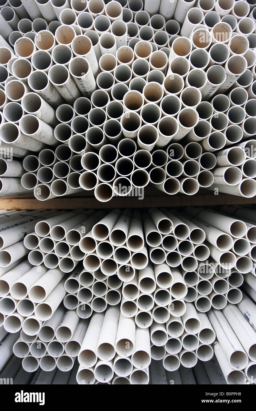 A section of bundled irrigation pipes Stock Photo - Alamy