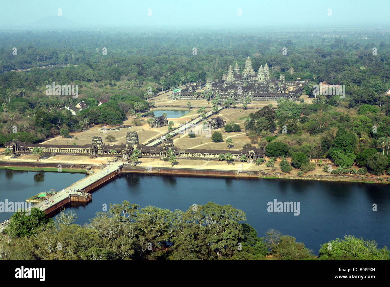 'angkor thom' aerial hi-res stock photography and images - Alamy