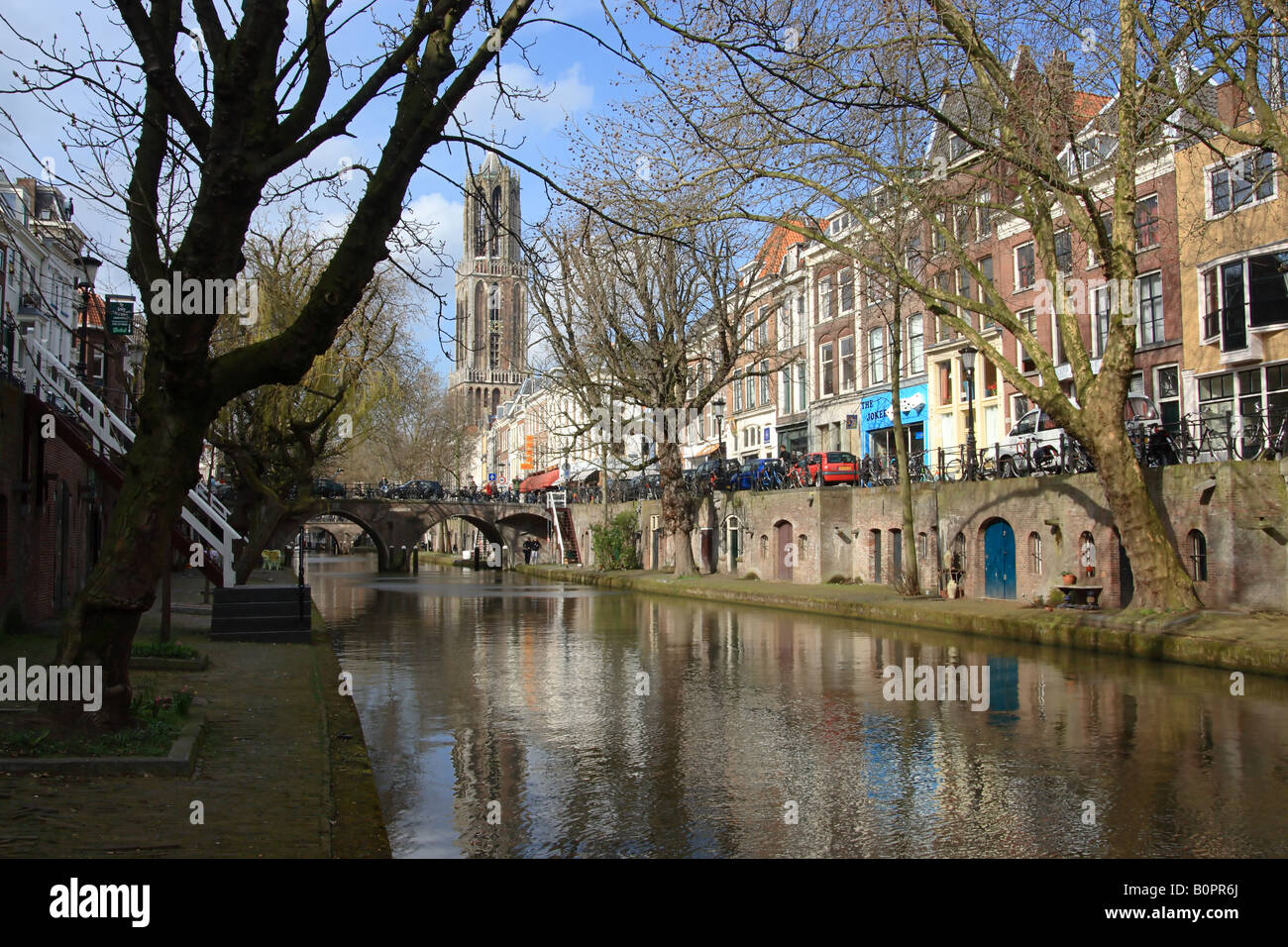 Utrecht canal hi-res stock photography and images - Alamy