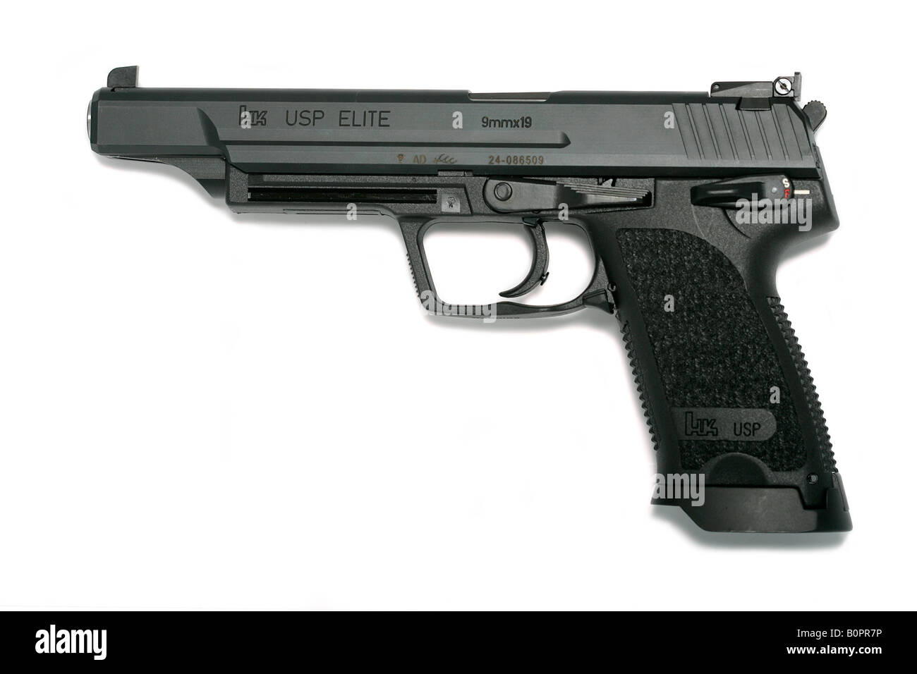 HK USP ELIT 9x19 pistol handgun hand gun Stock Photo - Alamy
