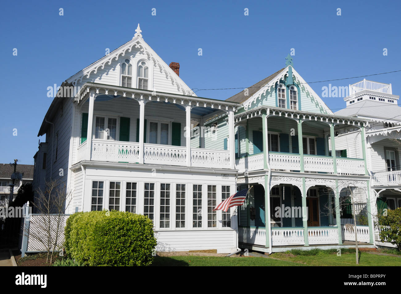 Victorian Houses, Cape May, New Jersey, USA Stock Photo - Alamy
