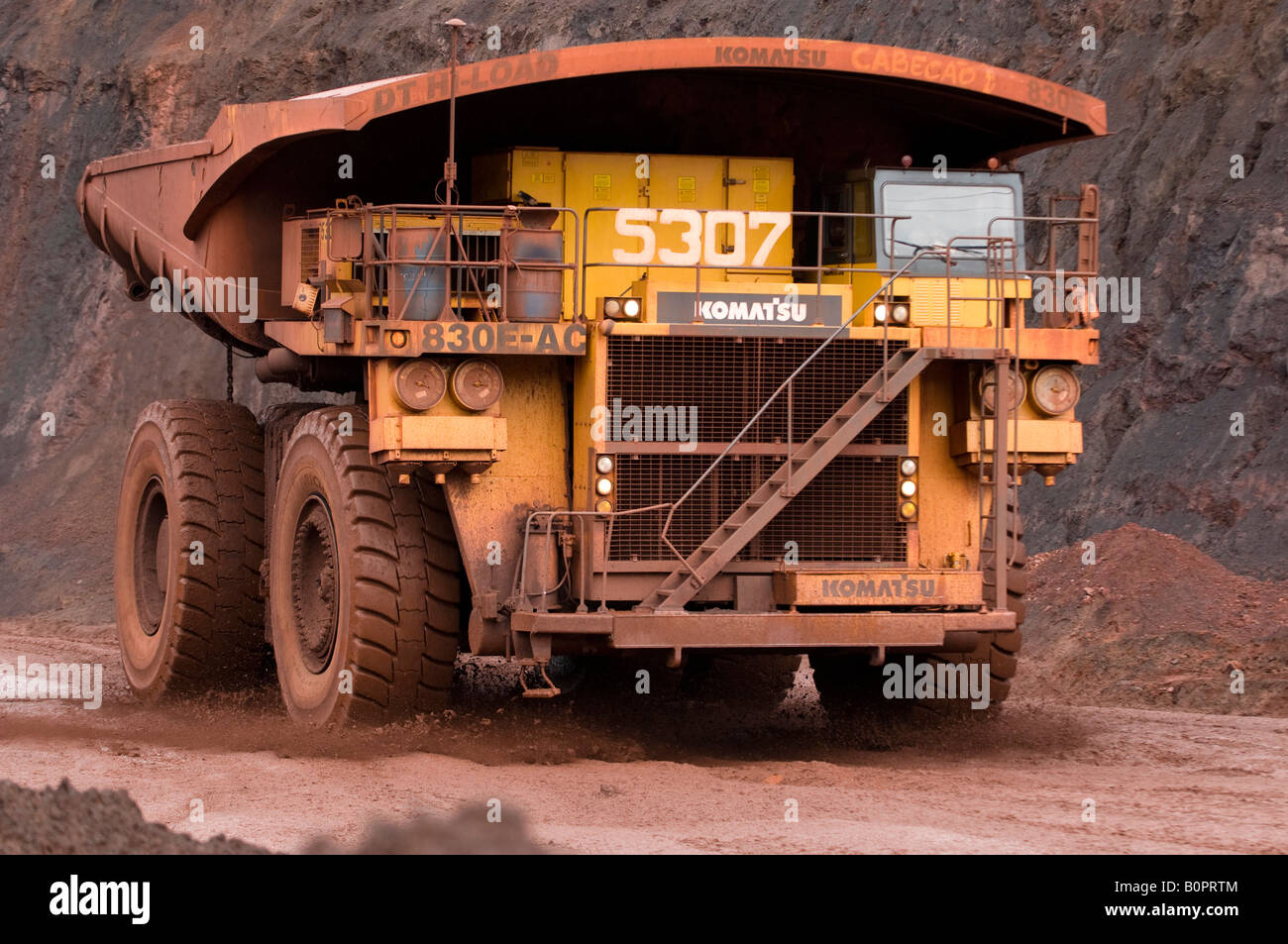 off road truck carries iron ore at Vale s Carajas mine complex Para ...