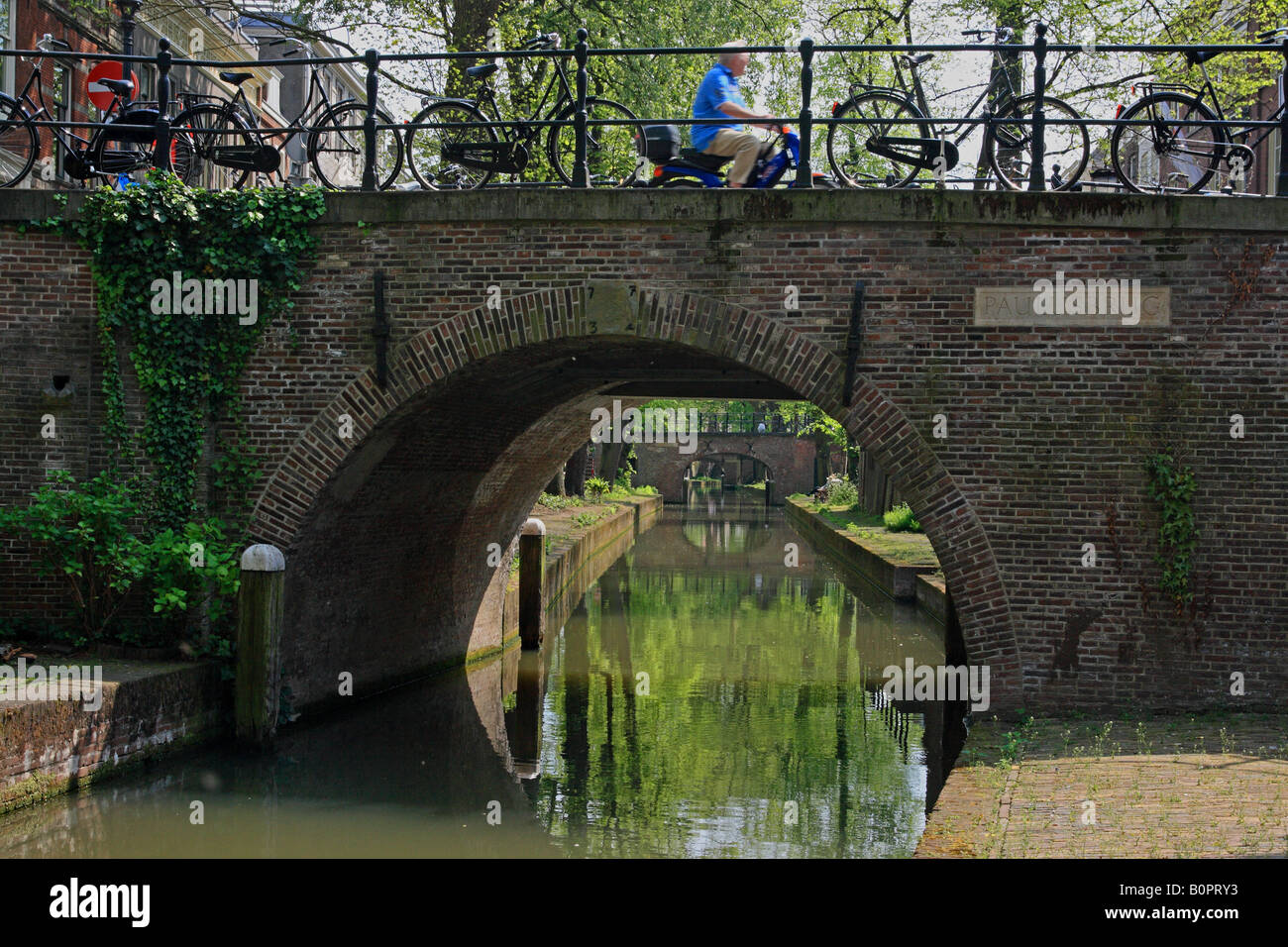 Bridge over canal netherlands utrecht hi-res stock photography and ...