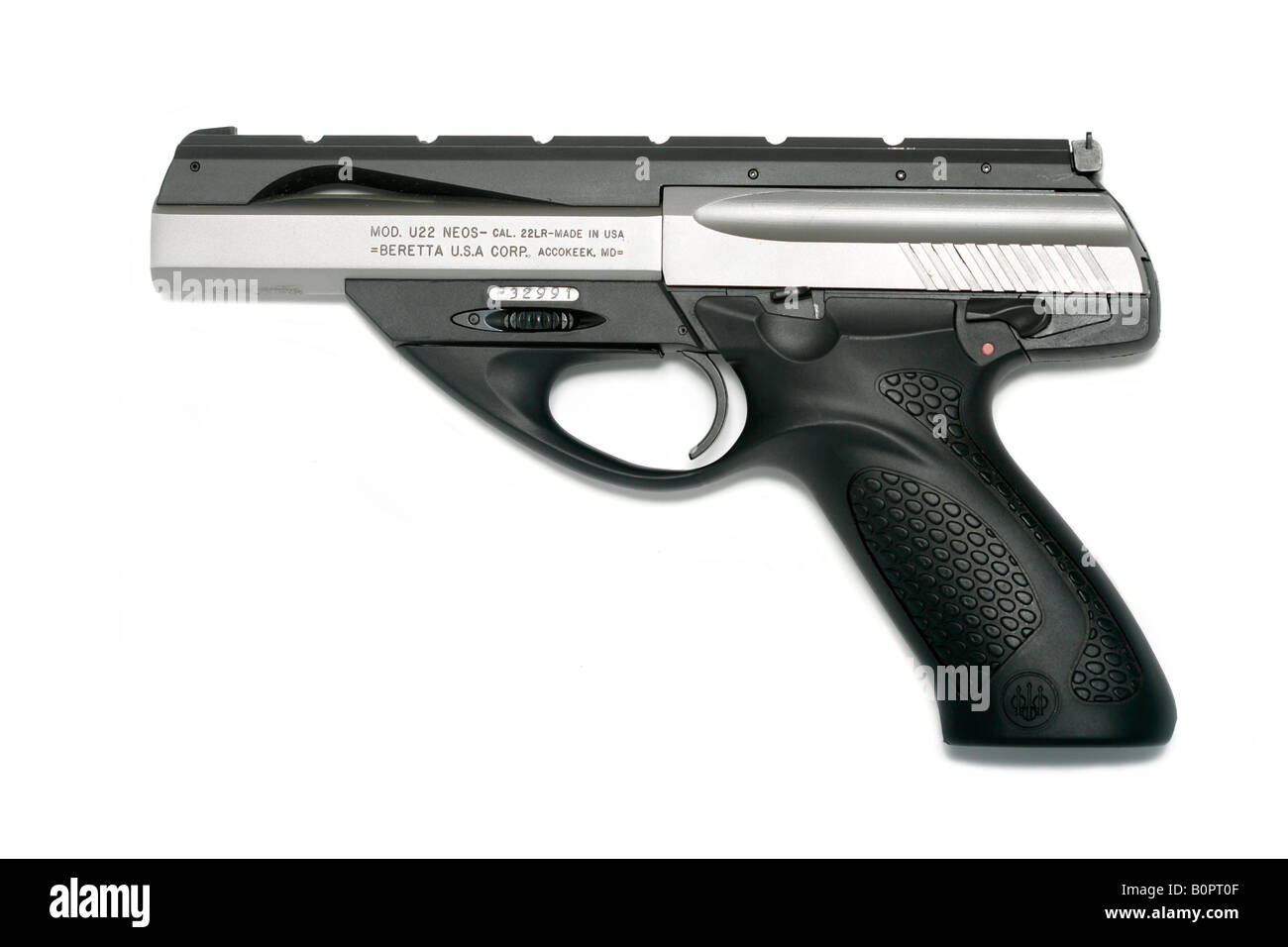 Pietro Bertta U22 NEOS B/W pistol handgun hand gun Stock Photo - Alamy