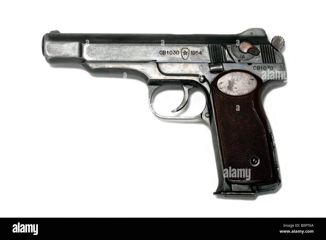 Double barreled gun Cut Out Stock Images & Pictures - Alamy