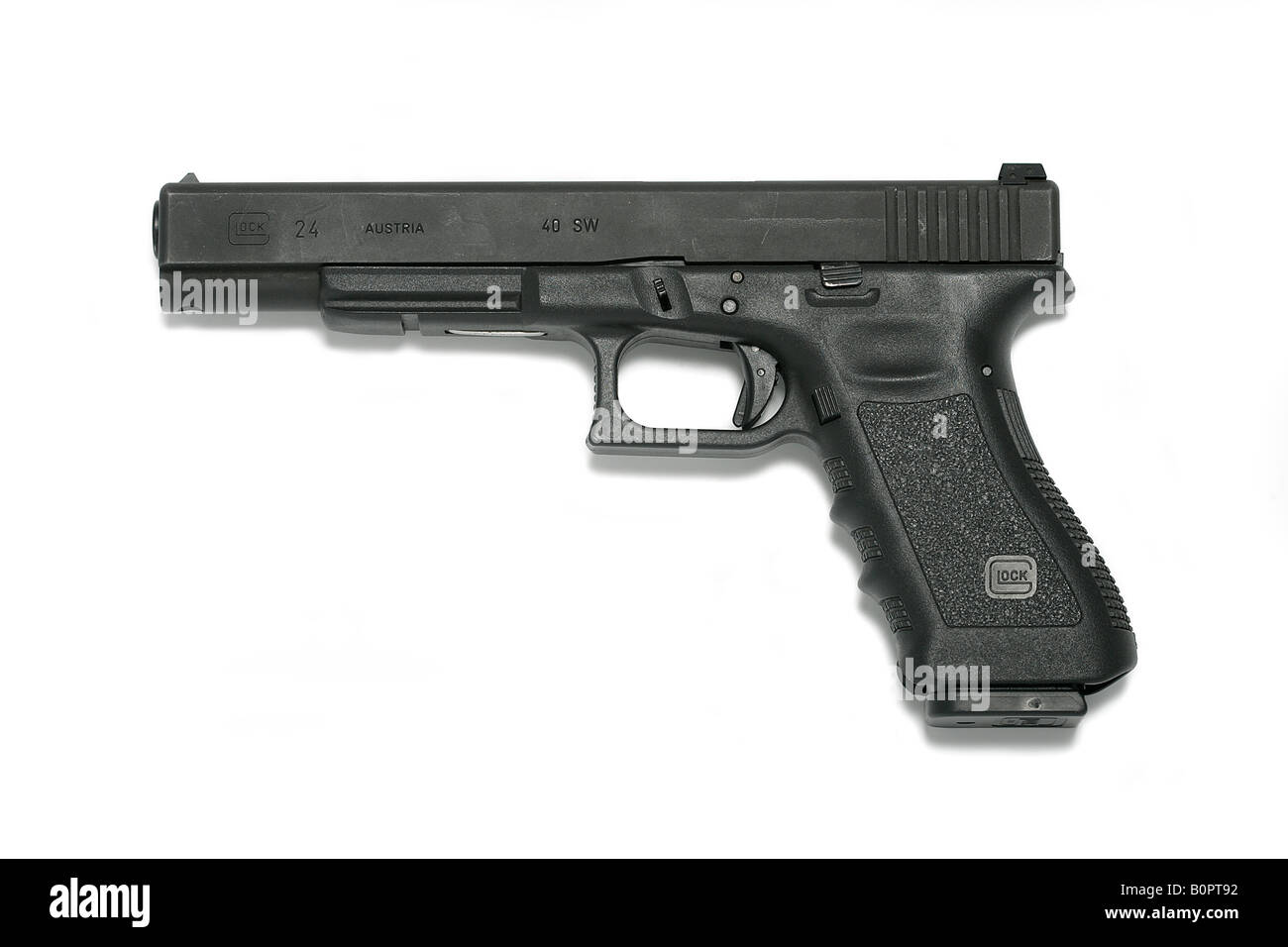 lock 24 hand gun handgun pistol firearm Stock Photo - Alamy