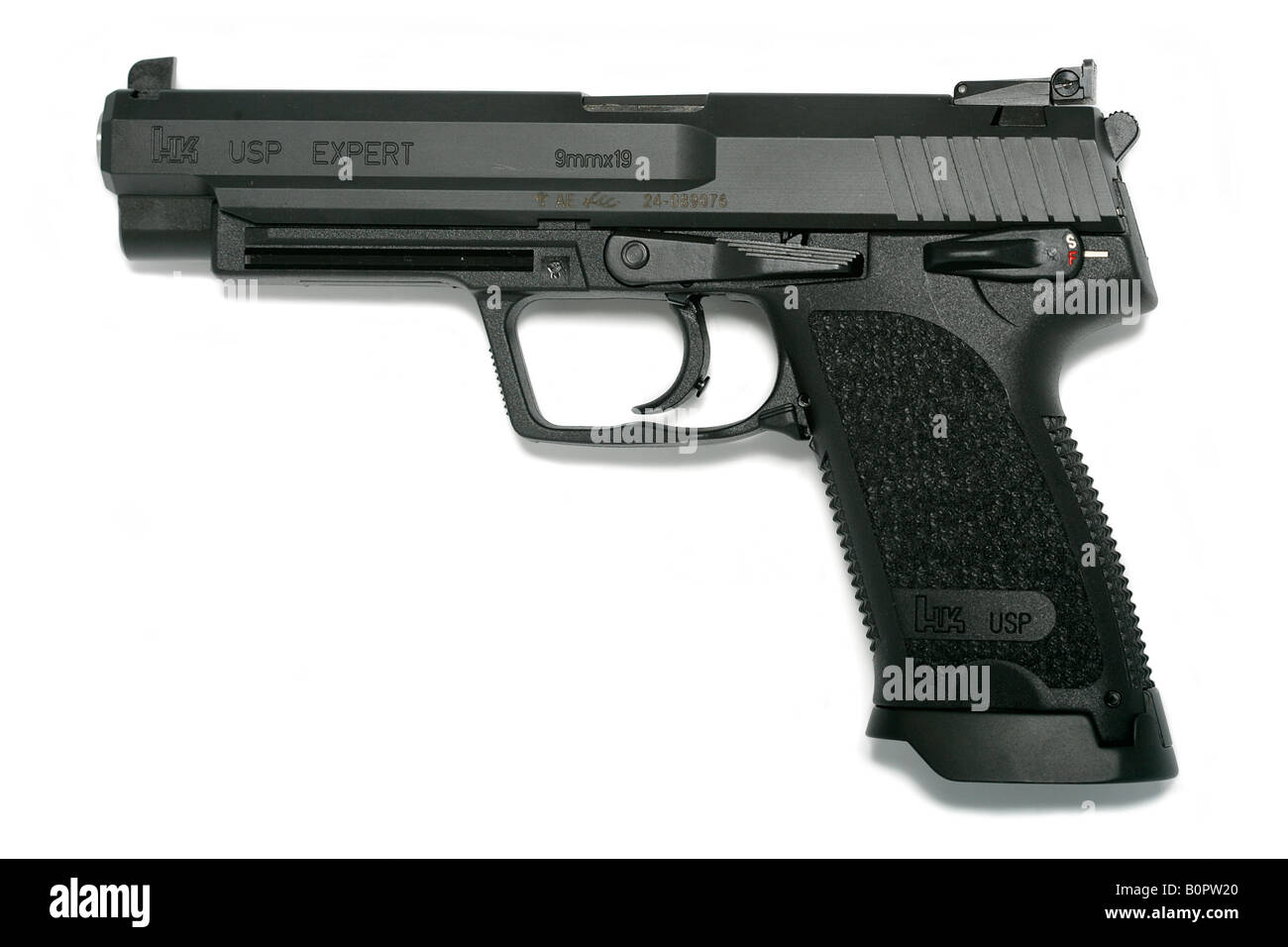 Hk 9x19 pistol handgun hand hi-res stock photography and images - Alamy