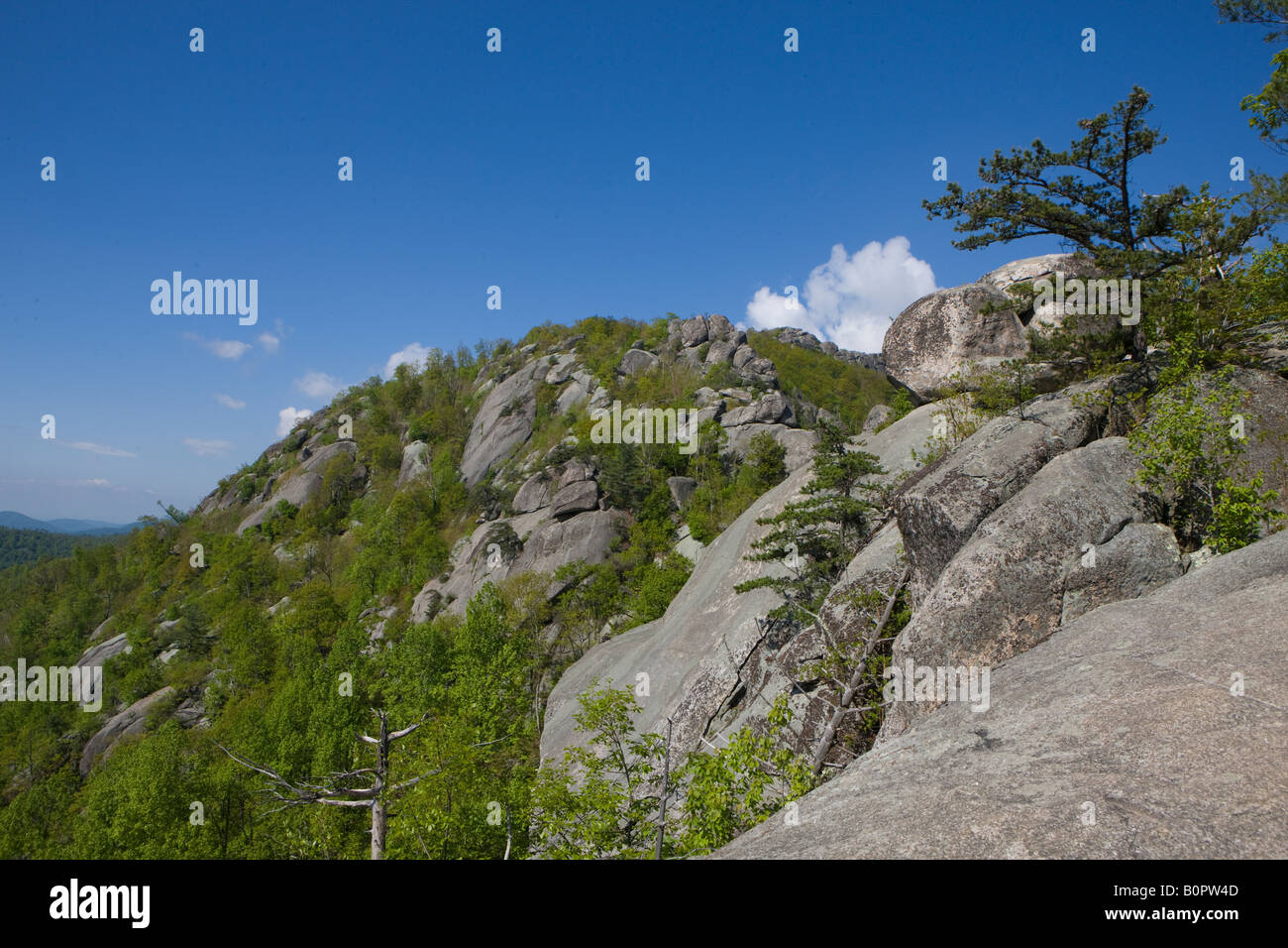 The summit of Old Rag Mt is unique from most other mountains in the ...