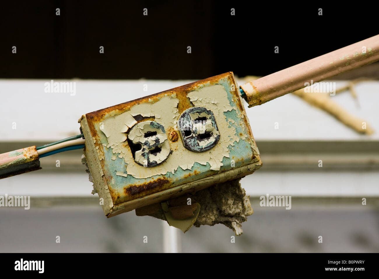 Old Electrical Outlet High Resolution Stock Photography and Images - Alamy