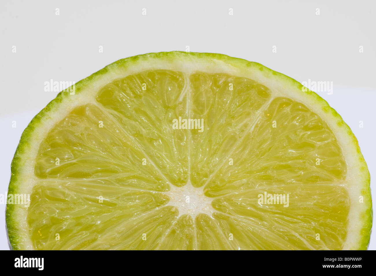 Cut Lime, Macro Stock Photo - Alamy