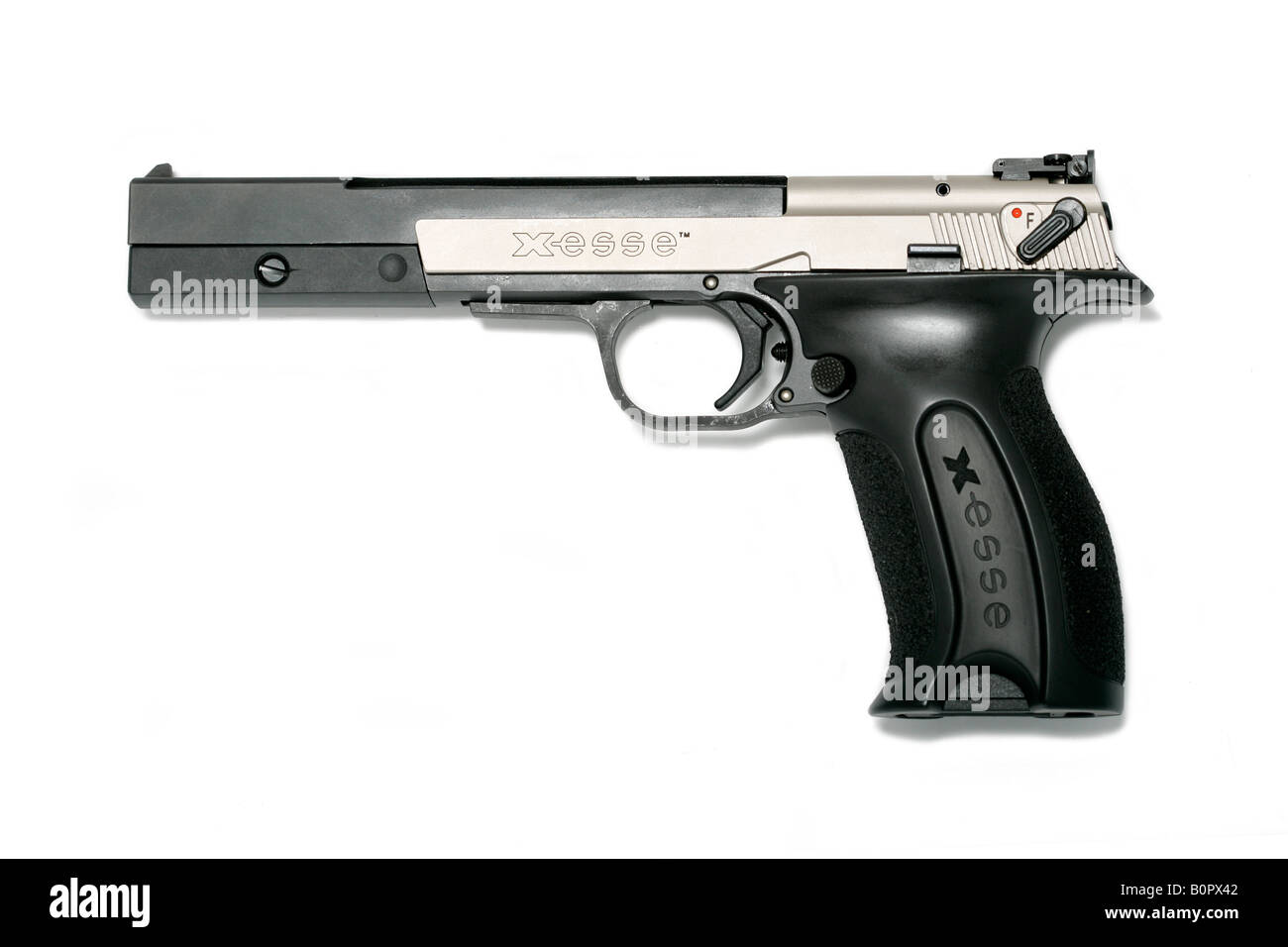 Double barreled gun Cut Out Stock Images & Pictures - Alamy