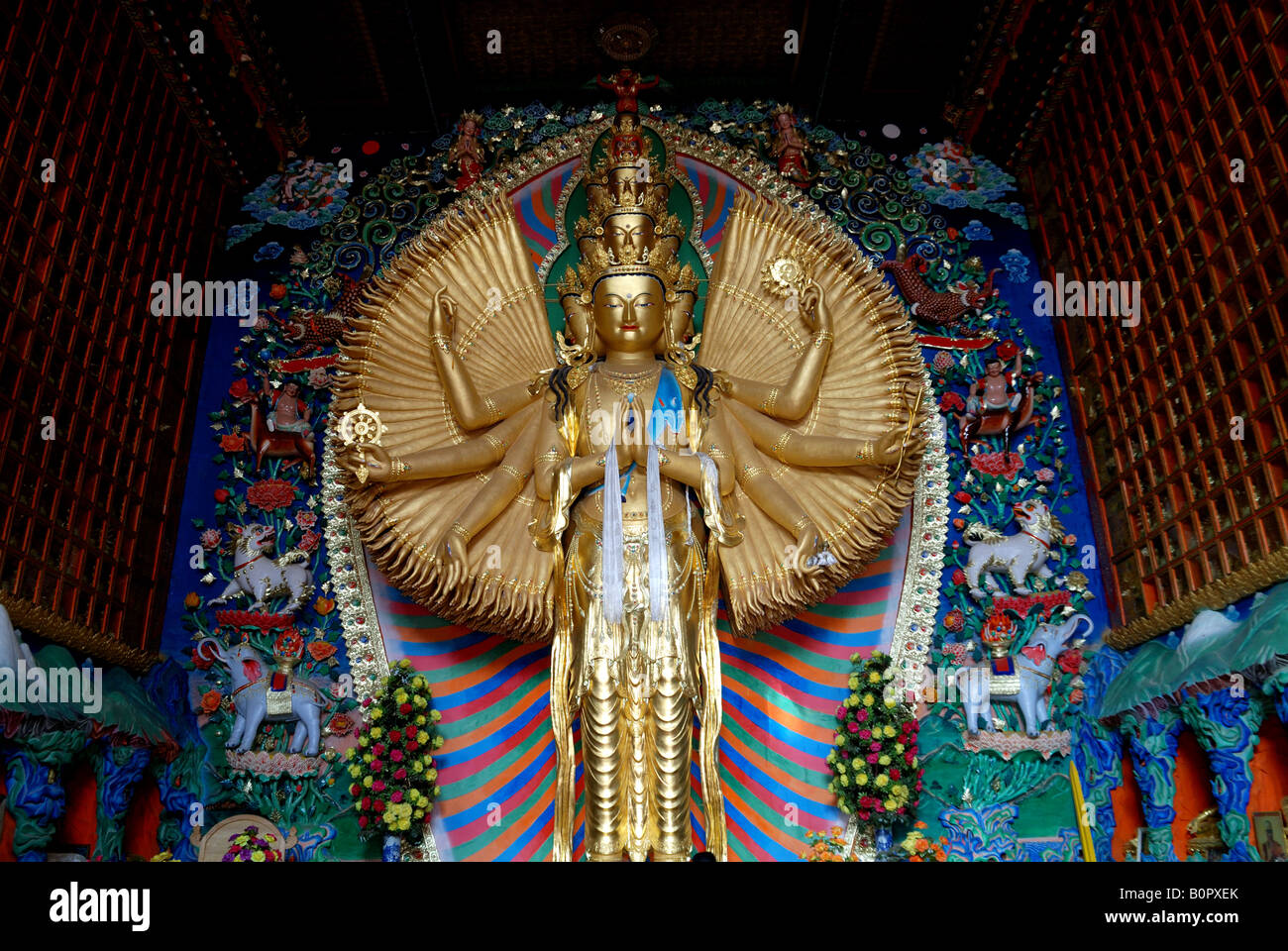 Gelukpa temple hi-res stock photography and images - Alamy