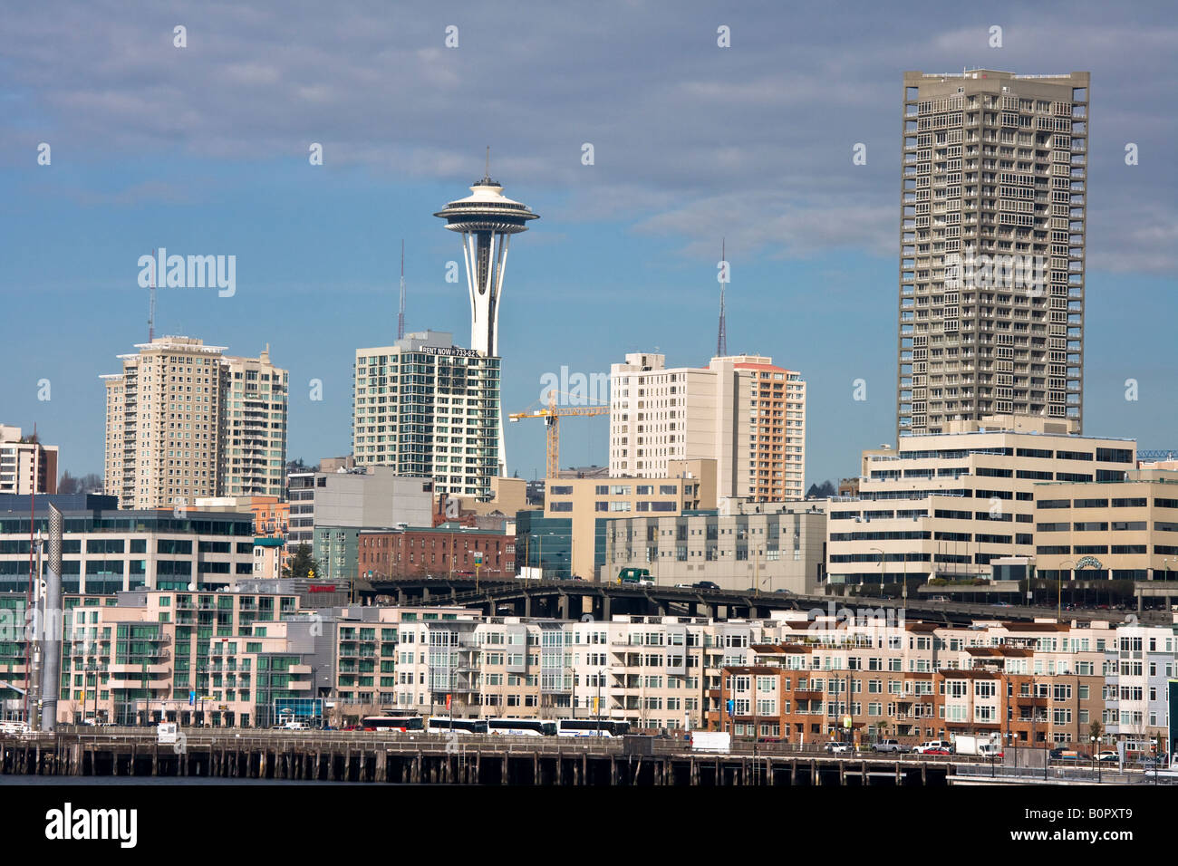Seattle buildings under construction Seattle Washington State USA Stock ...