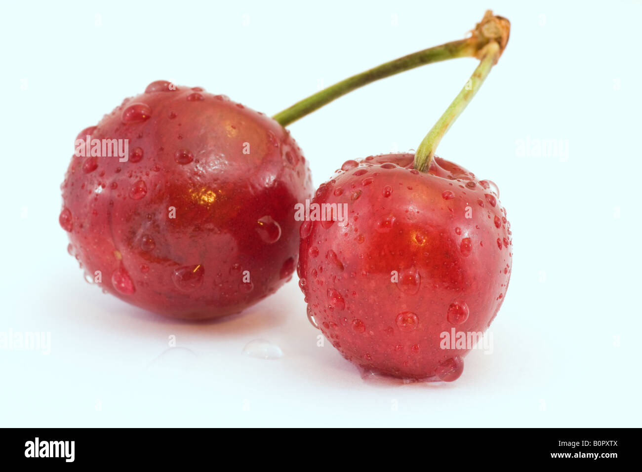 Cherries macro hi-res stock photography and images - Alamy