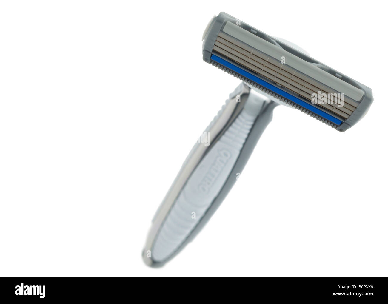 Razor blade close up Cut Out Stock Images & Pictures - Alamy