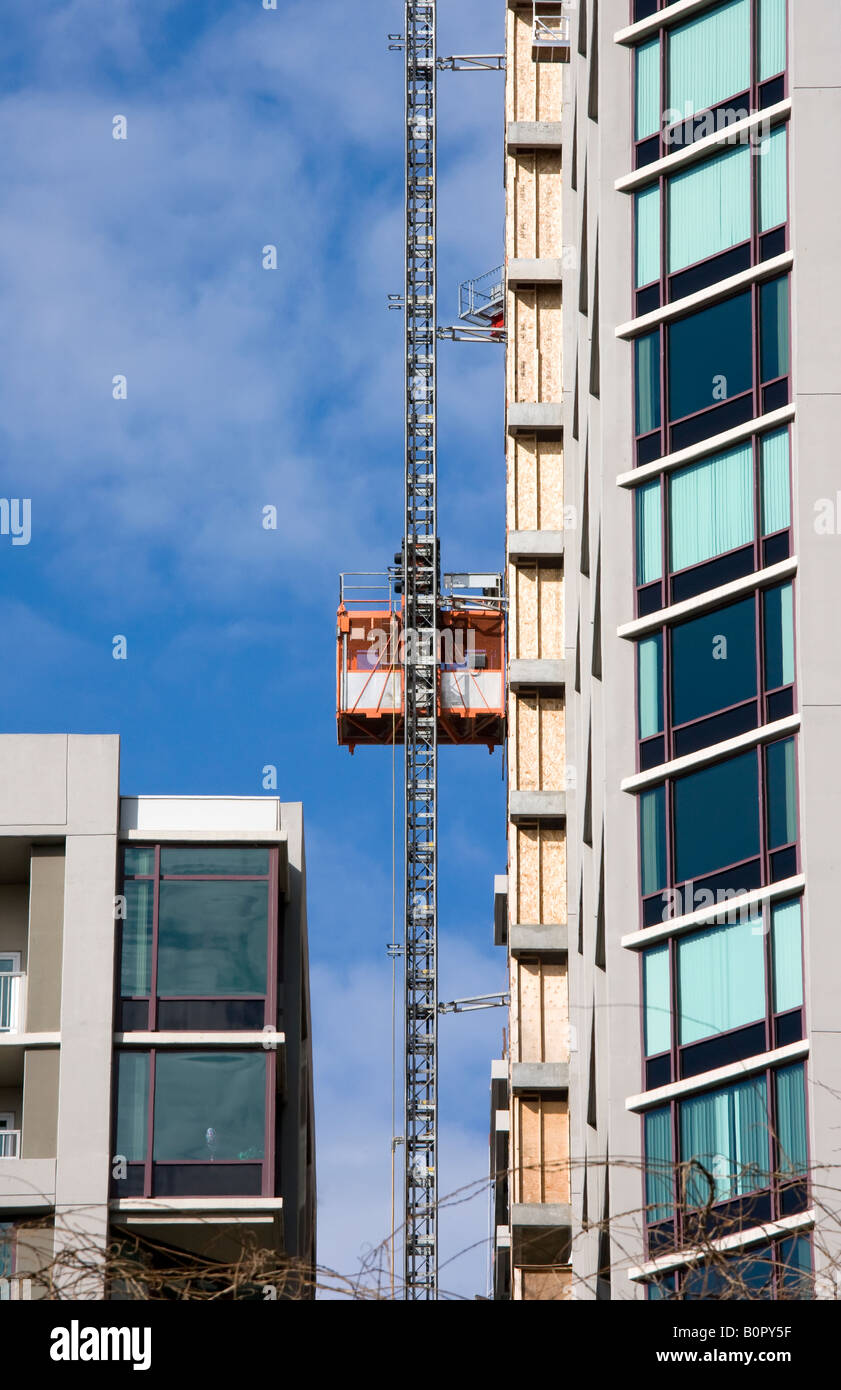 Construction work, Seattle Washington State USA Stock Photo - Alamy