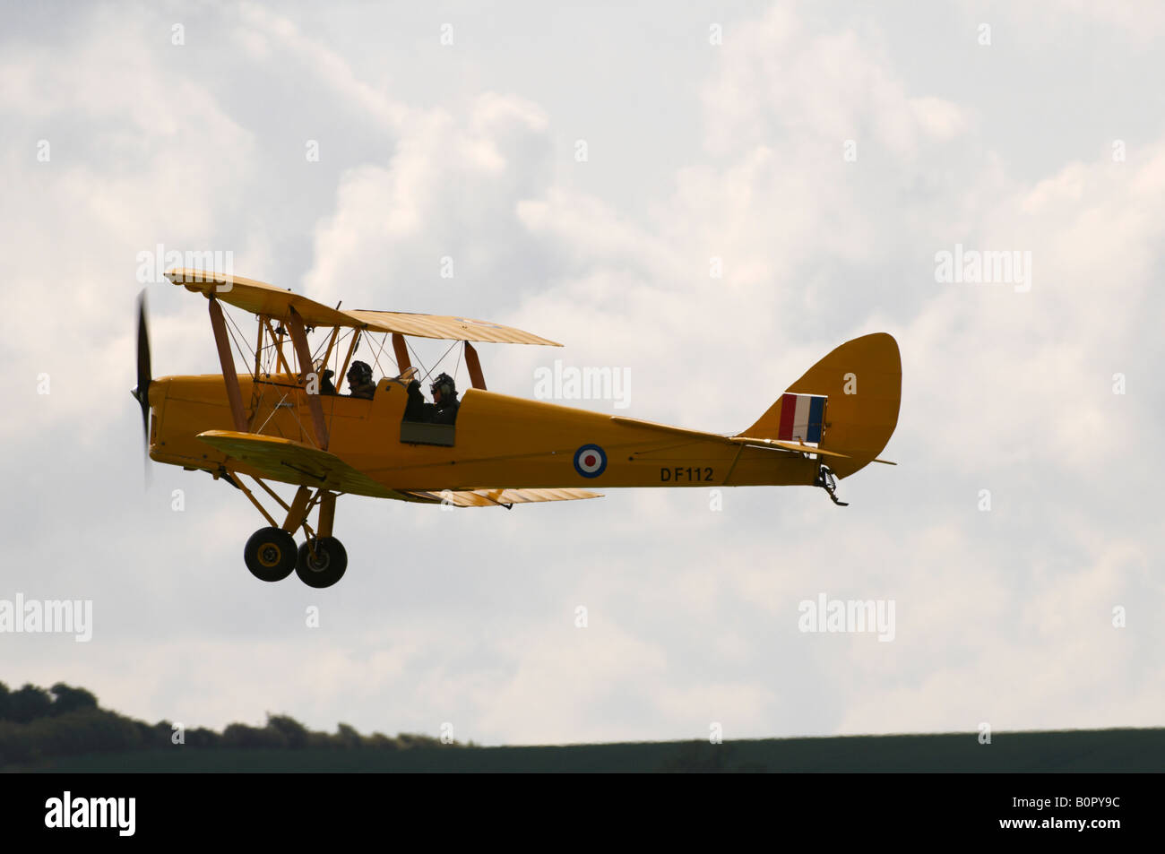 De Havilland DH-82 Tiger Moth Duxford Air Show 2008 pleasure flights ...