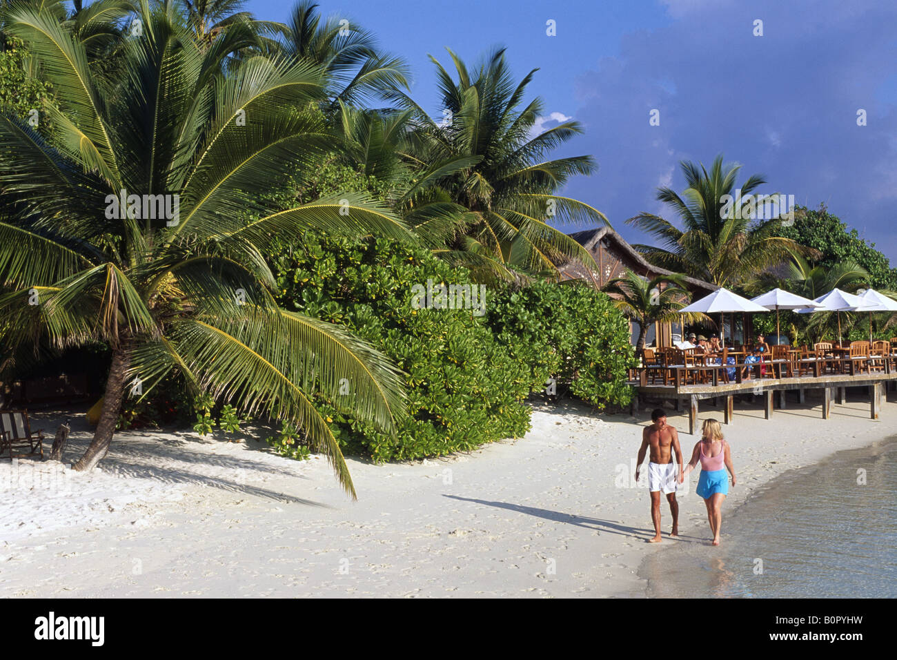 Baros Island Maldives Stock Photo - Alamy