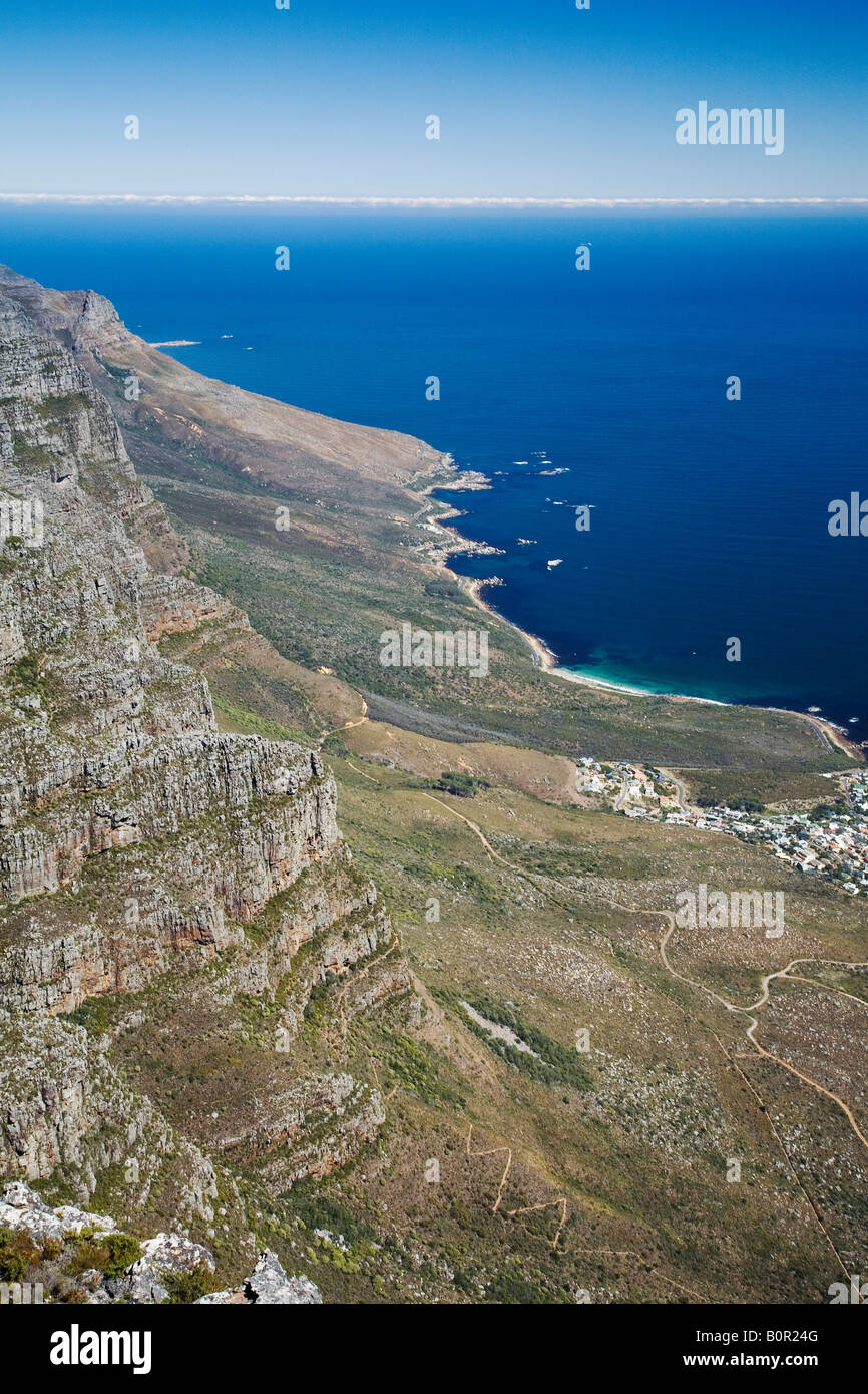 A view from Table Mountain Stock Photo - Alamy