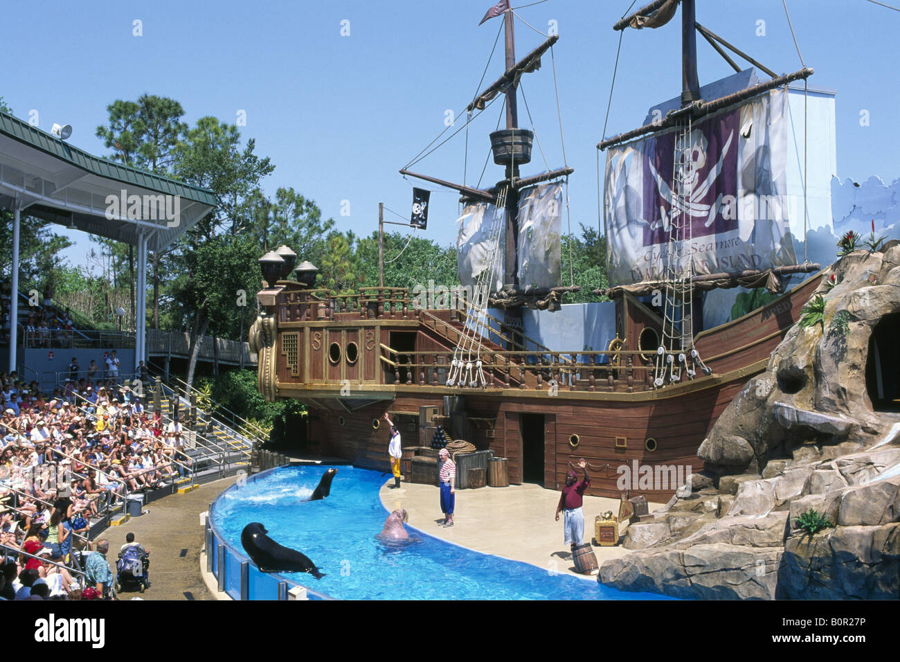 Sea World Orlando Florida USA Stock Photo - Alamy
