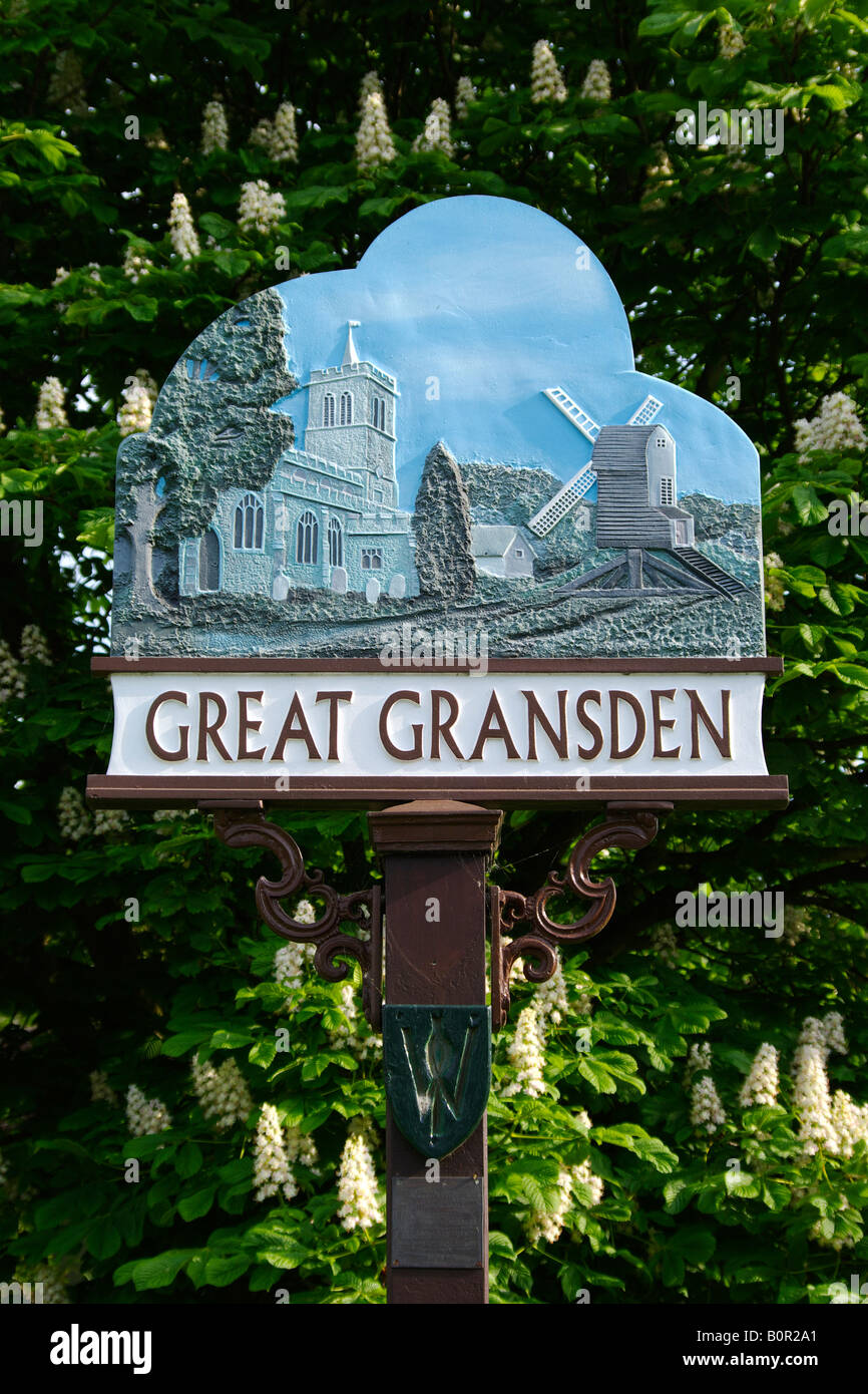 Great gransden village cambridgeshire england hi-res stock photography ...