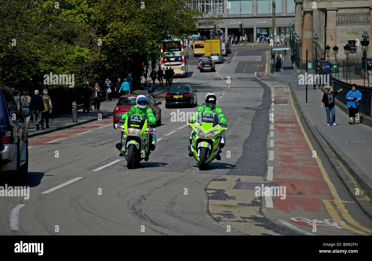 Europe motor bikes street road scottish hi-res stock photography and ...