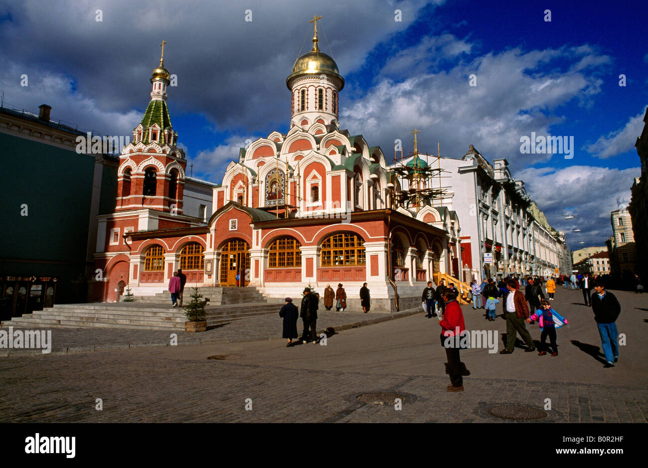 Moscow red square cathedral hi-res stock photography and images - Alamy