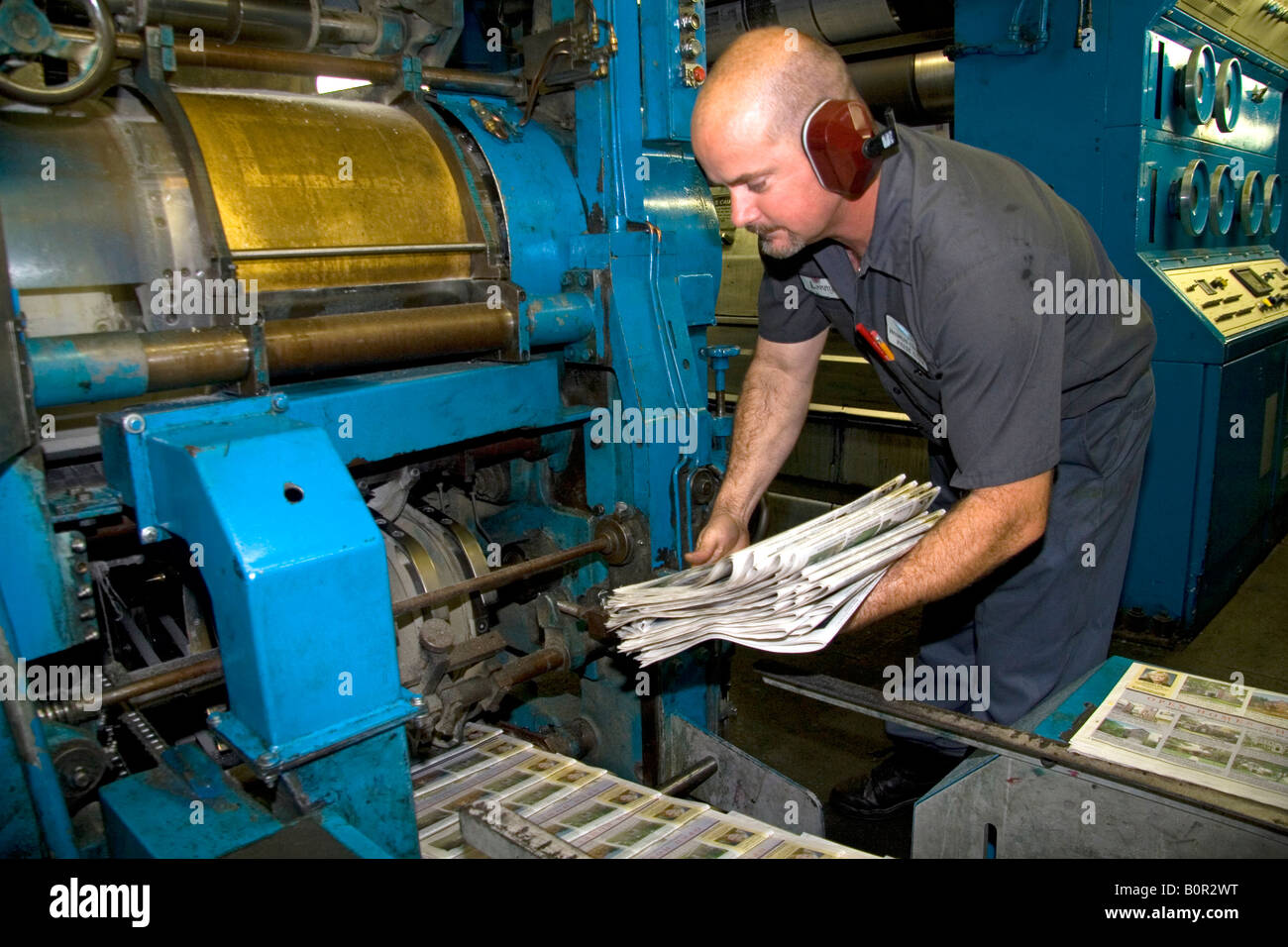 Newspaper printing hi-res stock photography and images - Alamy