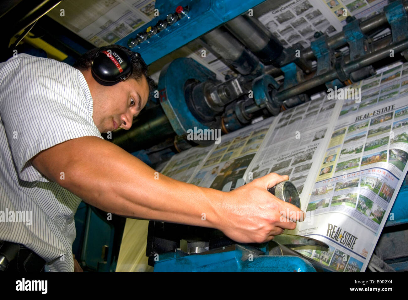 Newspaper printing hi-res stock photography and images - Alamy