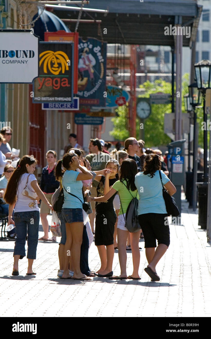 The Strand District in downtown Galveston Texas Stock Photo - Alamy