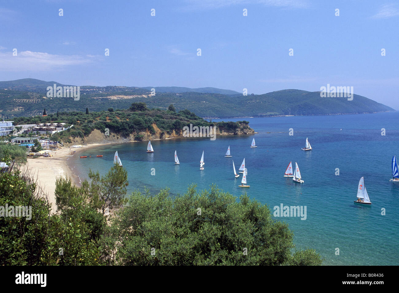 Finikounda Peloponnes Griechenland Stock Photo - Alamy