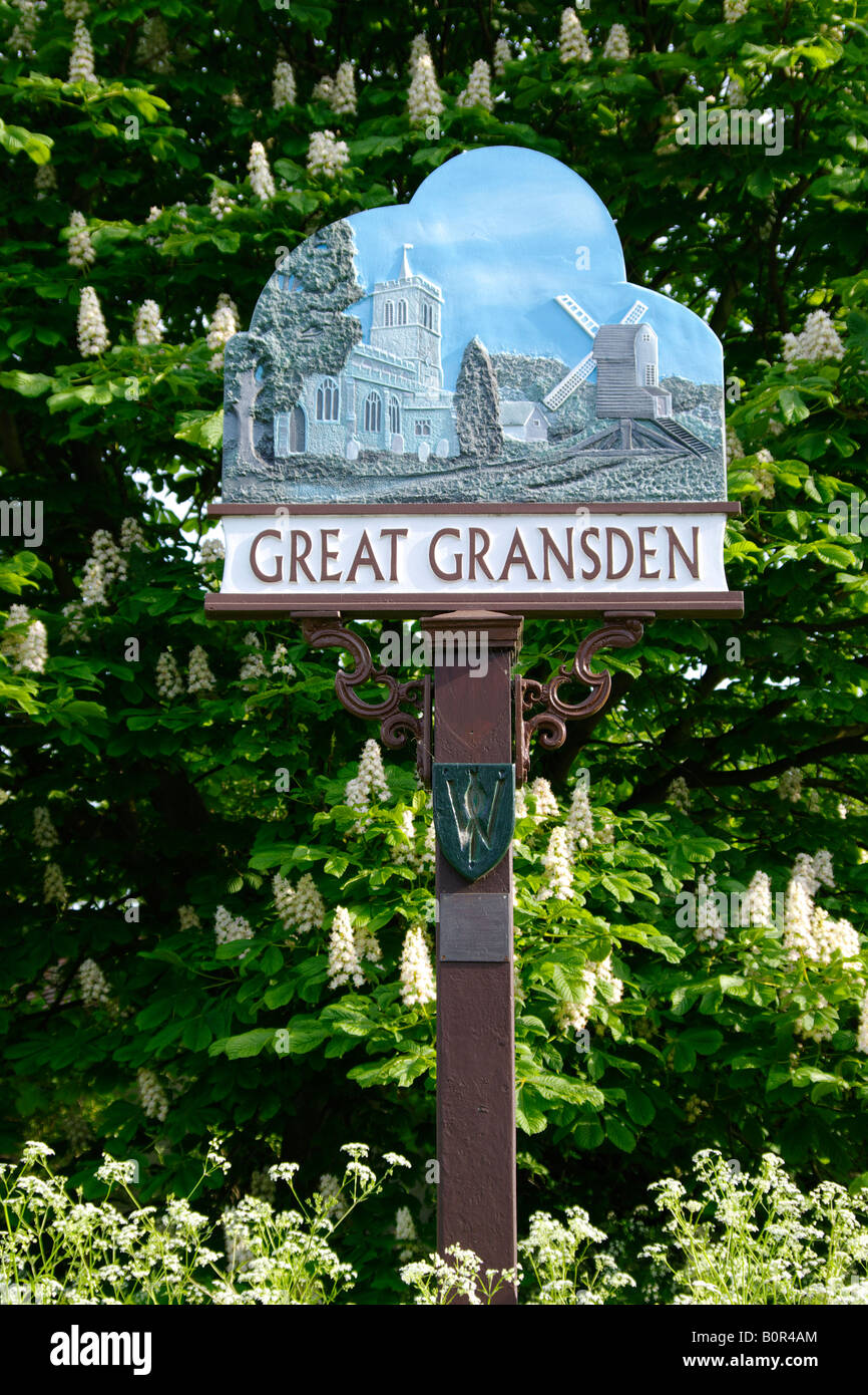 Great gransden village cambridgeshire england hi-res stock photography ...