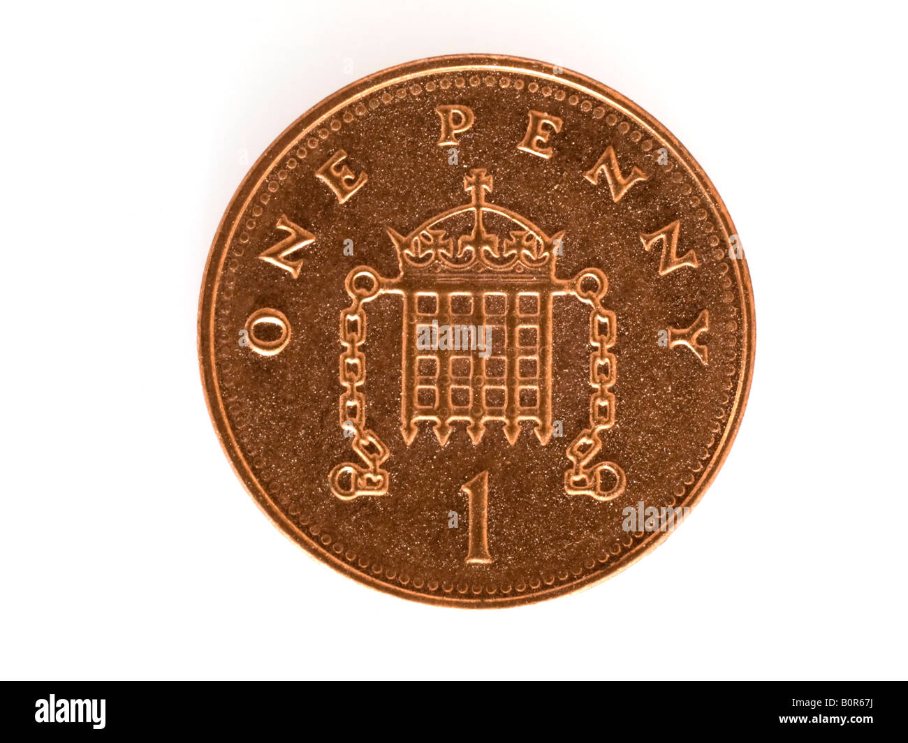 British one penny decimal coin hi-res stock photography and images - Alamy
