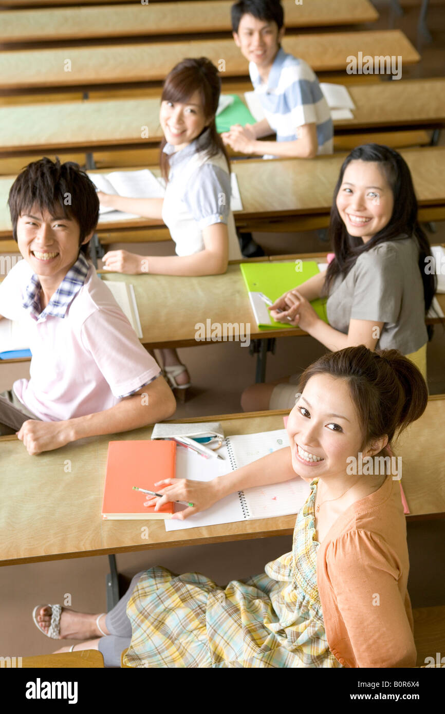 Students in classroom Stock Photo - Alamy