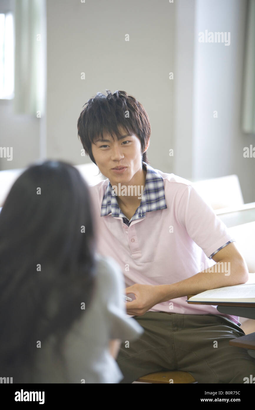 Lecture hall students vertical hi-res stock photography and images - Alamy