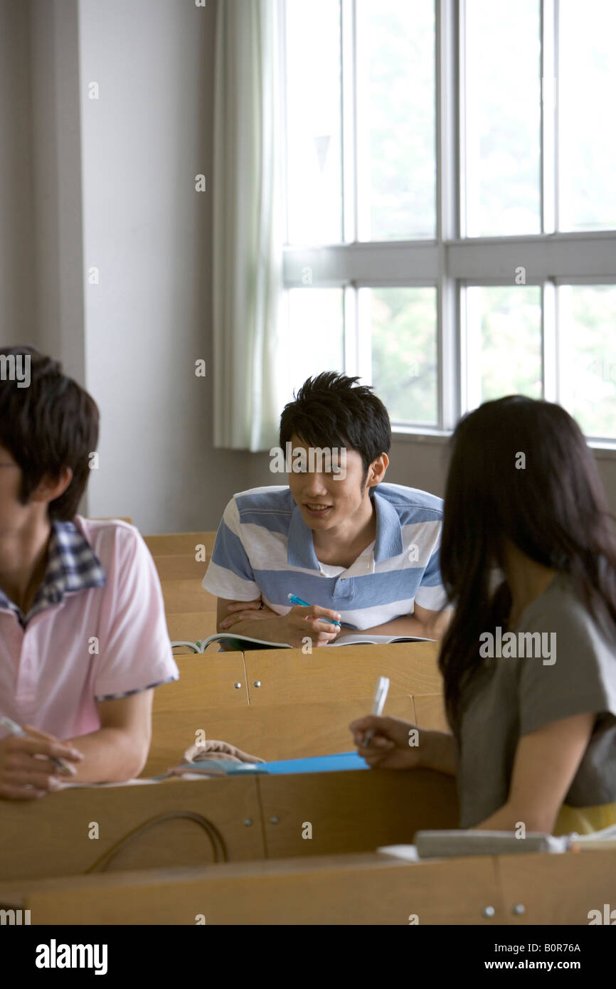 Students in classroom Stock Photo - Alamy