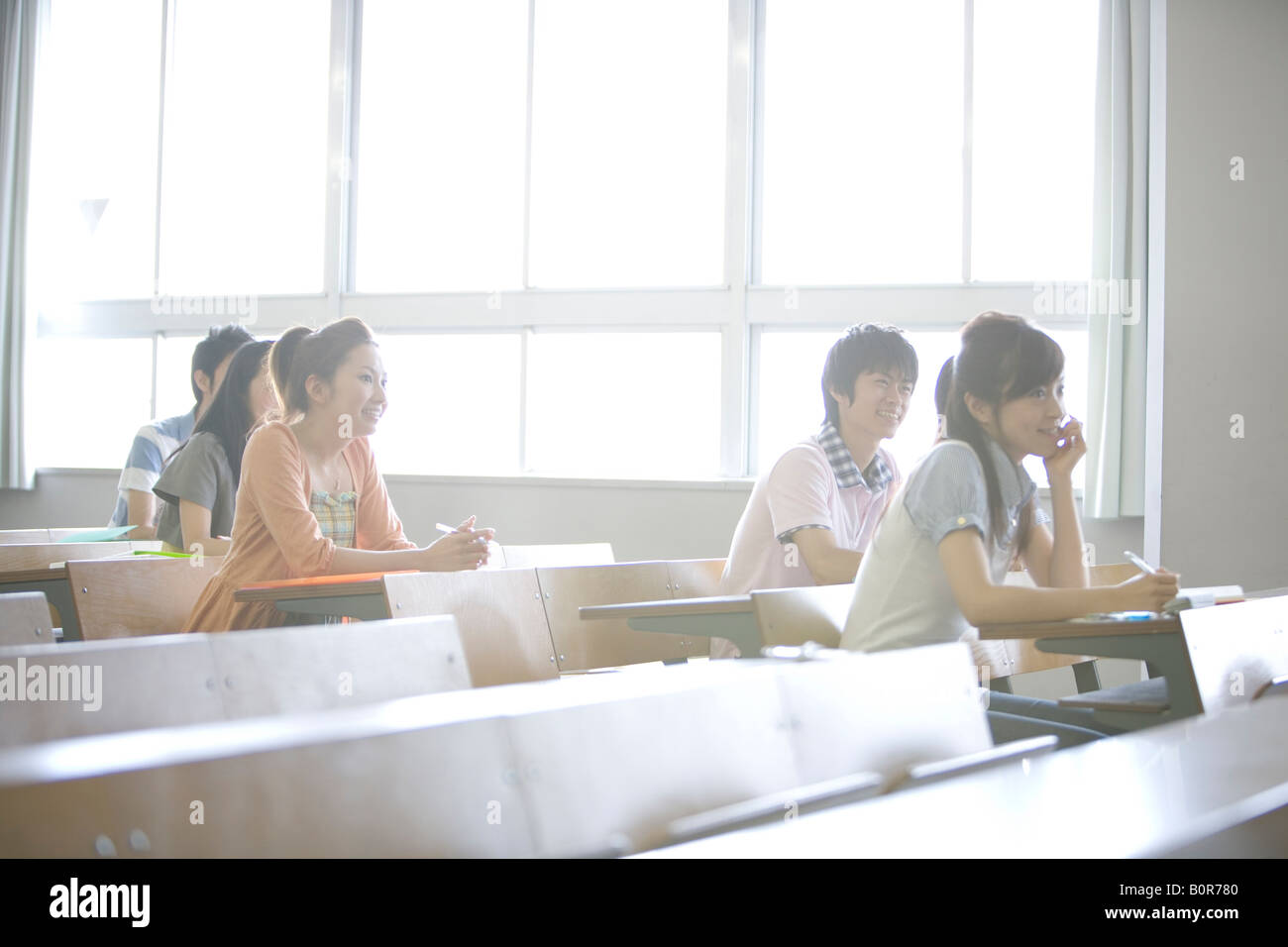 Students in classroom Stock Photo - Alamy