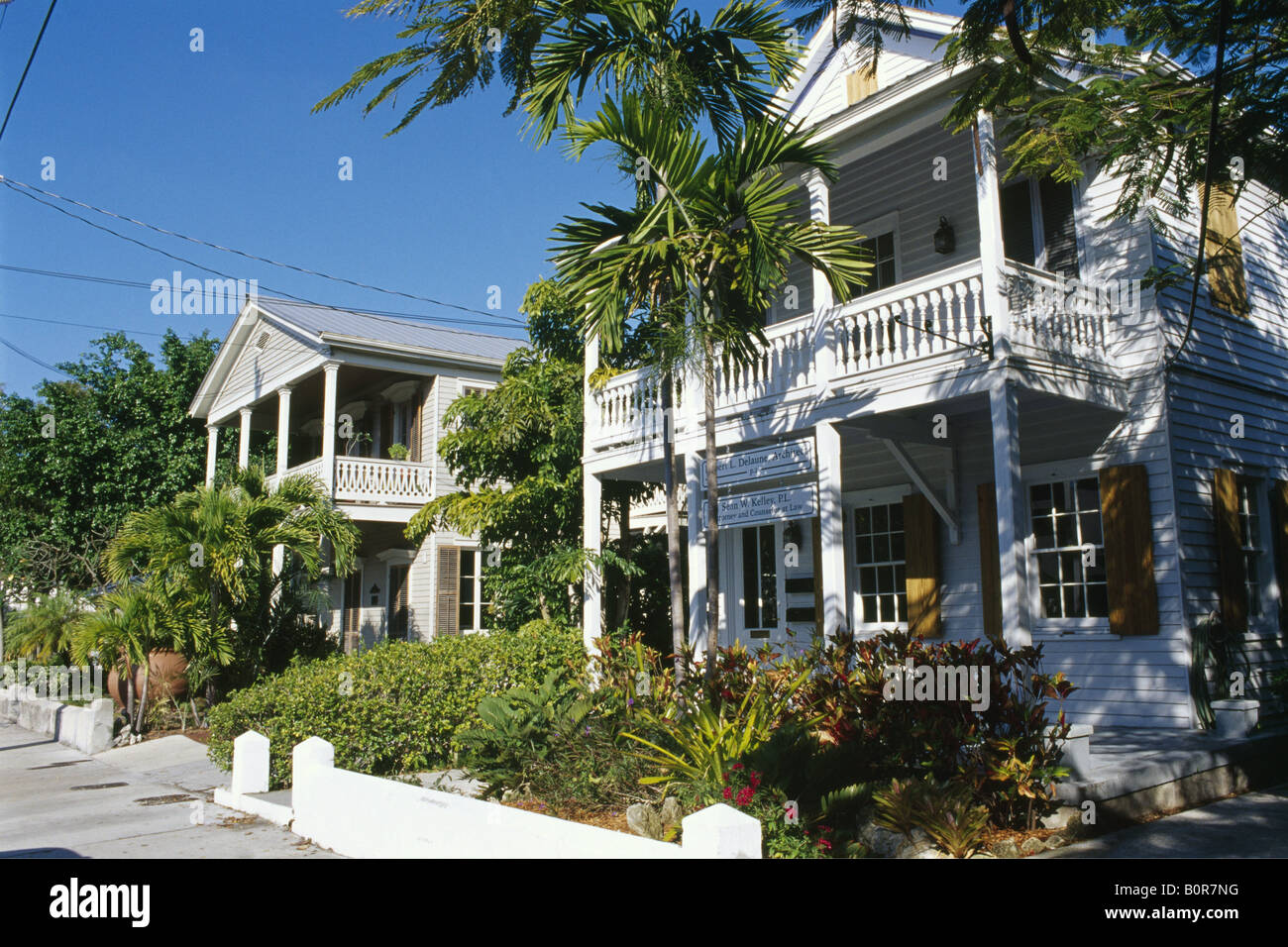 Typical houses of key west hi-res stock photography and images - Alamy
