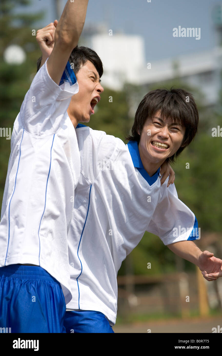 Two soccer players hi-res stock photography and images - Alamy