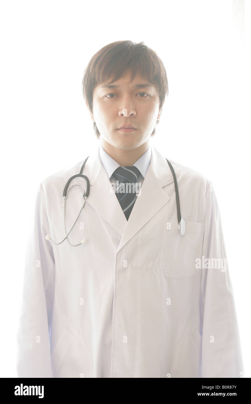 Doctor stethoscope back shot hi-res stock photography and images - Alamy