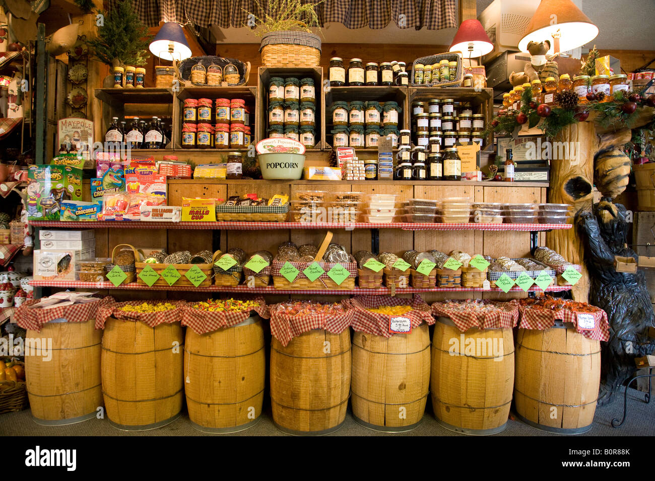 Conceptual photograph of Southern lifestyle in a rural area - inside a ...