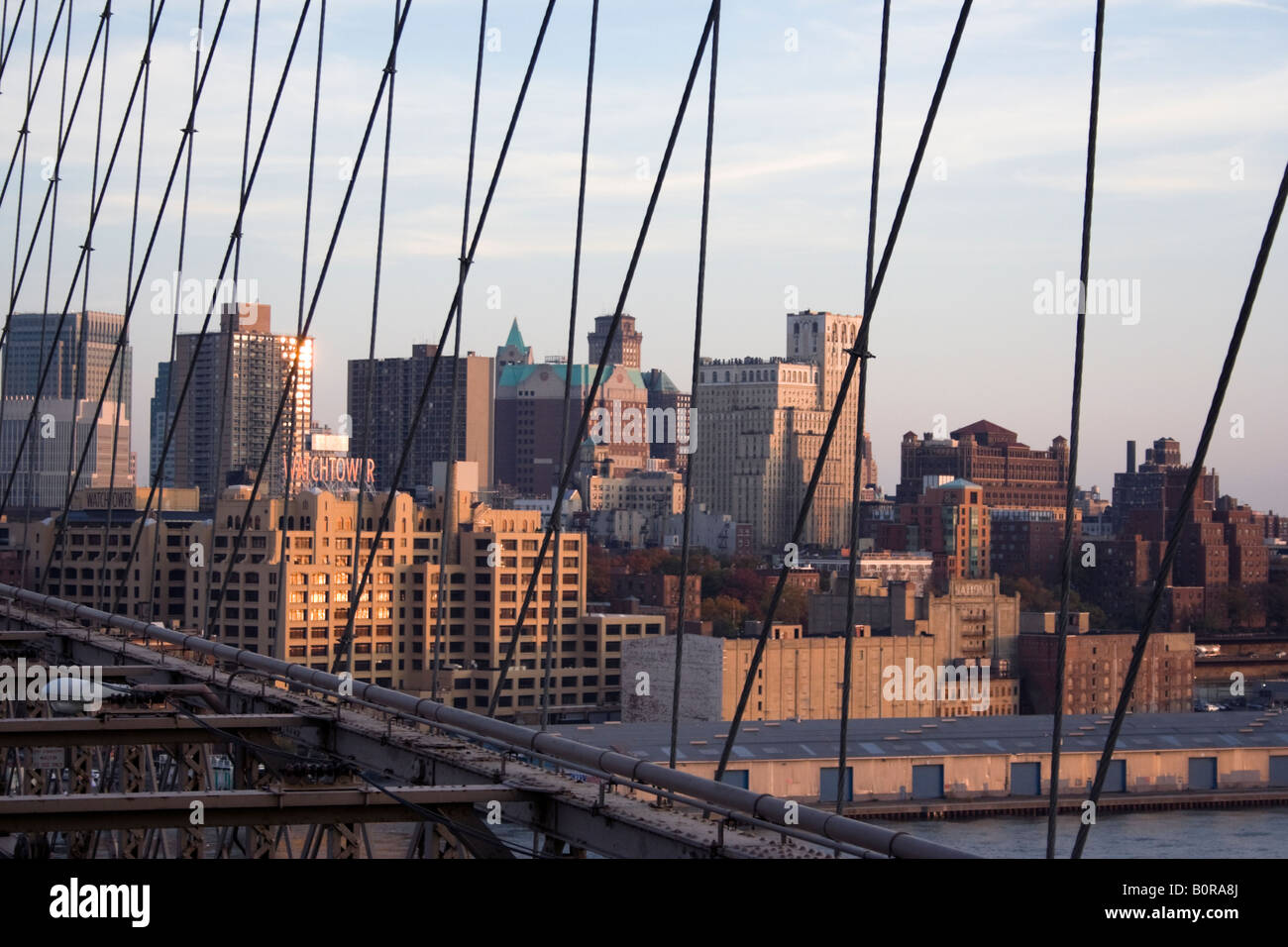 Brooklyn manhattan bridges view hi-res stock photography and images - Alamy