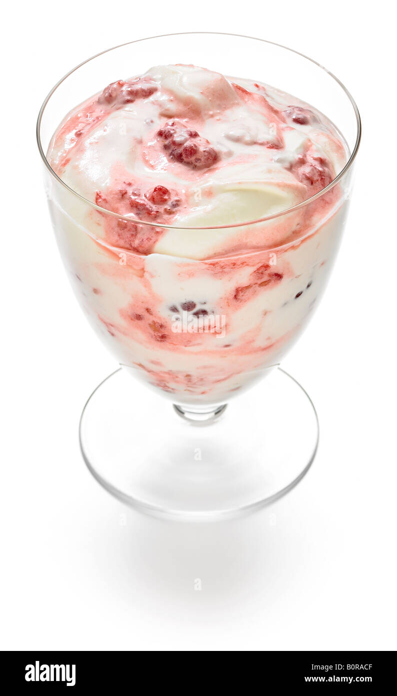 syllabub british dessert Stock Photo - Alamy