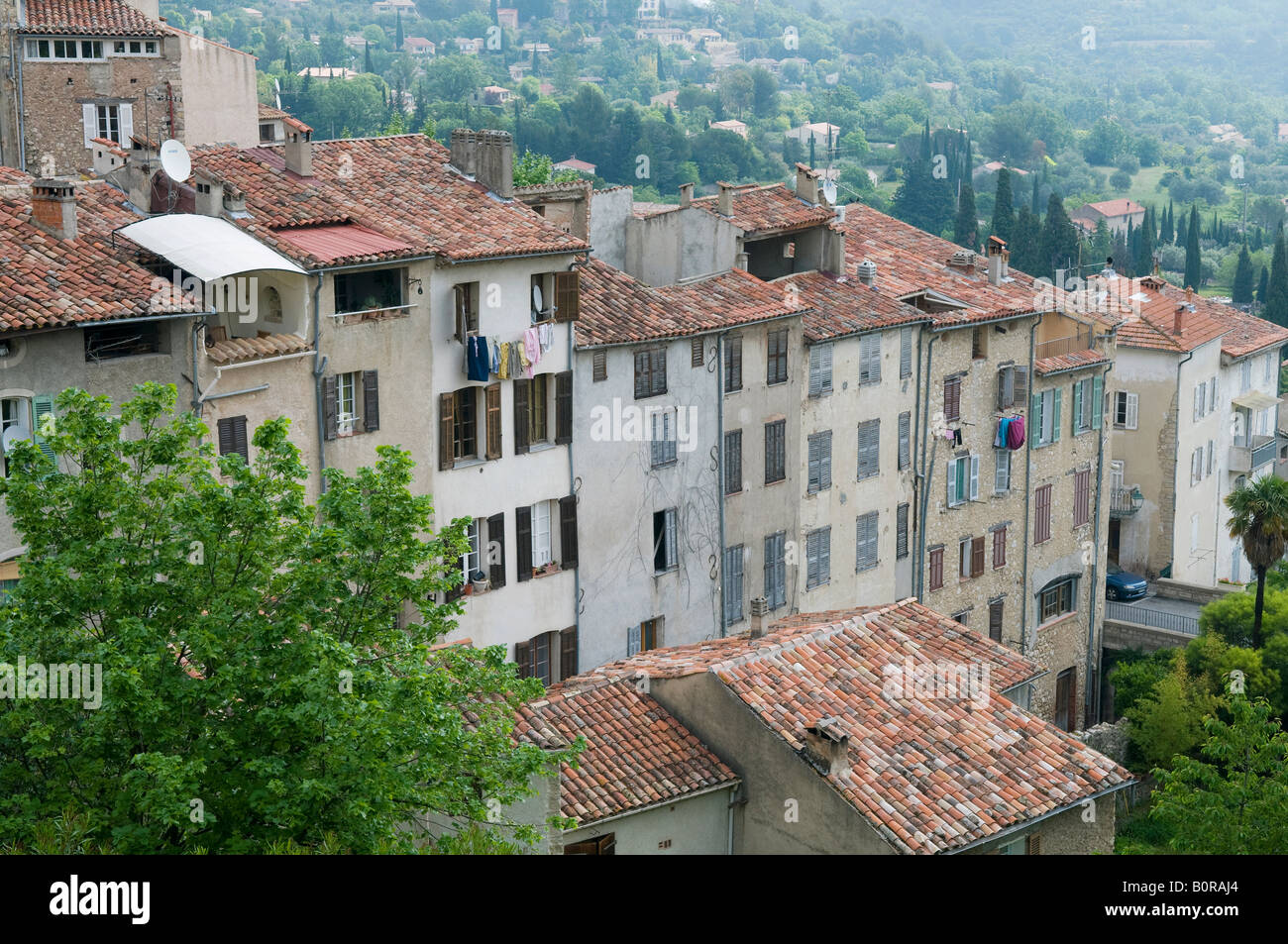 village of seillans, provence, france Stock Photo - Alamy