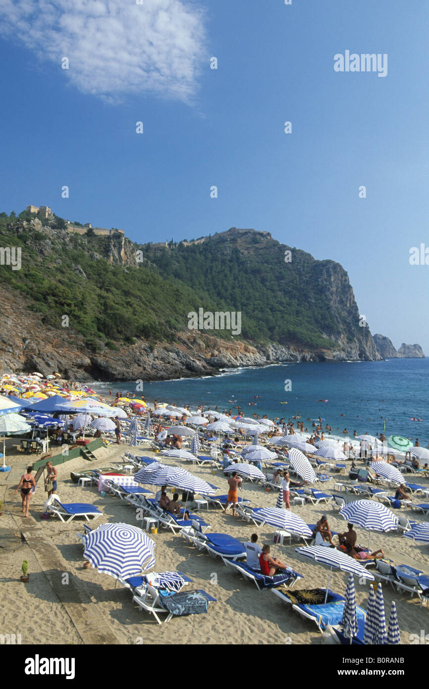 Cleopatra Beach of Alanya, Turkish Riviera, Turkey Stock Photo - Alamy