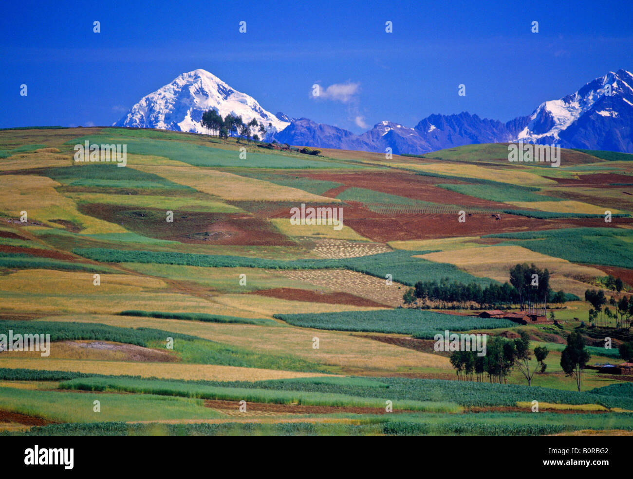 mt veronica left and mount medialuna right peasant settlements and ...
