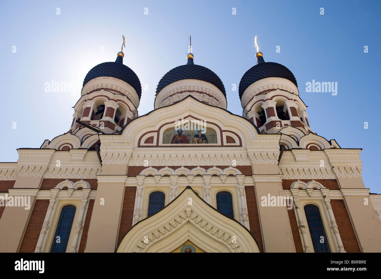 View of St. Alexander Nevsky Cathedral Stock Photo - Alamy