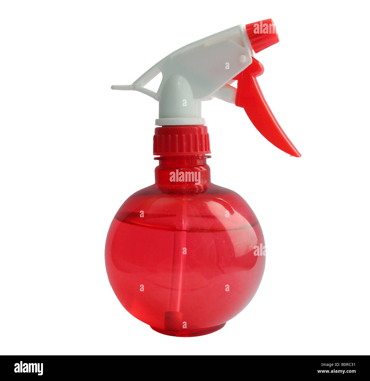 Isolated red atomizer Stock Photo - Alamy